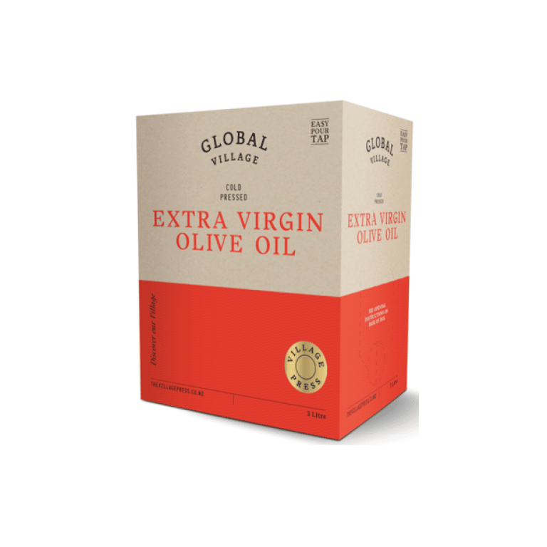Global Village Extra Virgin Olive Oil 3L Bag in Box - The Village Press
